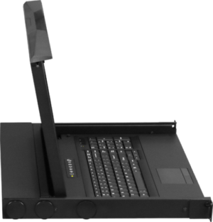 F1417, 1U 17" Ultra Short Depth FHD LED-backlit LCD Console Drawer ...