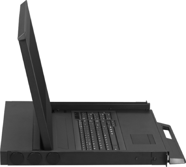 K117, 1U 17" 4K LED-backlit LCD Console Drawer | Austin Hughes